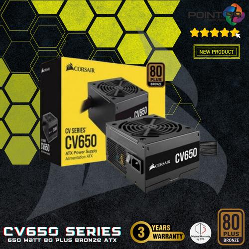 Jual Corsair Powersupply CV650 650W 80+ Bronze [CP-9020211-EU] CV 650 ...