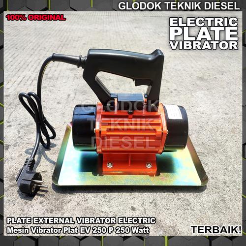 Jual Pazto Mesin Getar Pemadat cor Semen Beton Plat Elektrik 250 Watt PZT-EV 250 P Plate ...