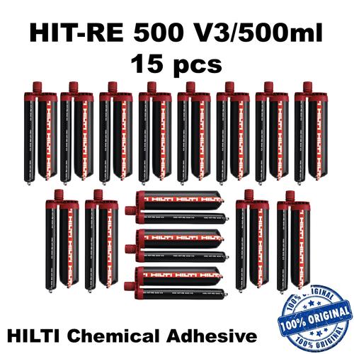 Jual Chemical HILTI HIT RE 500 V3 / 500ml (15 PCS) | HILTI Chemical ...