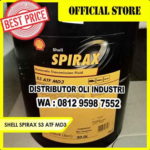 Jual SHELL SPIRAX S3 ATF MD3 ( Ready Stock - 20 Liter ) - Kota ...