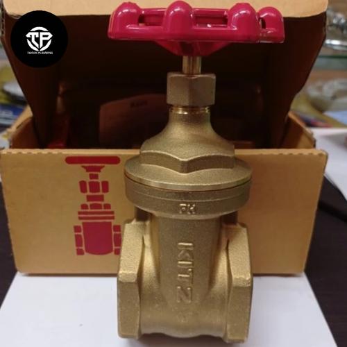 Jual Gate Valve 21/2" inch kuningan Kitz Asli / Clas 125 - Jakarta Pusat - teknik plambing ...