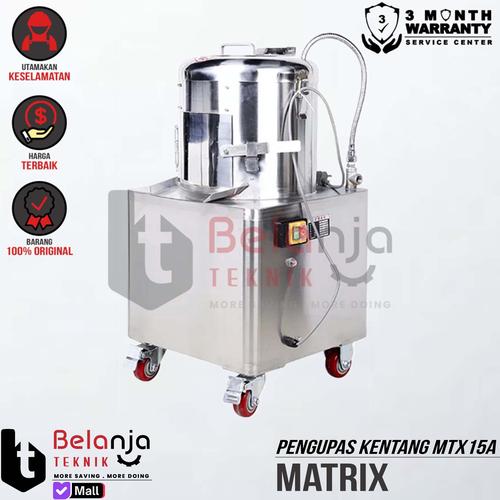 Promo Matrix Mesin Pengupas Kulit Kentang MTX 15 A Potato Peeler ...