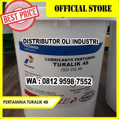 Jual PERTAMINA TURALIK 48 ( ISO VG 46 20 Liter - Ready Stock ) - Kota ...