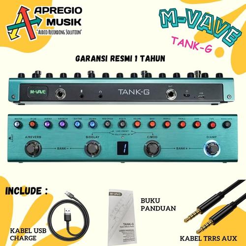 Jual Mvave M-Vave Tank G TankG Prtable efek gitar Multi Effect ...