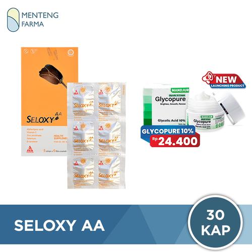 Jual Seloxy AA Dus Isi 5 Strip - Suplemen Antioksidan & Kesehatan Kulit ...