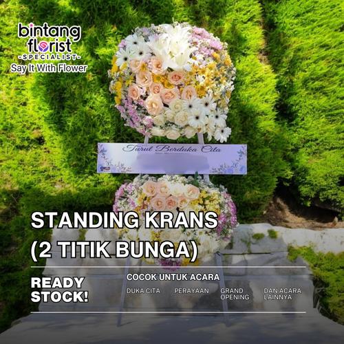 Jual Rangkaian Karangan Bunga Standing Krans 2 Titik Bunga Malang Untuk ...