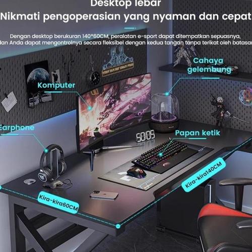 Jual Minimalis Meja Komputer/Meja Laptop/Meja Gaming/Meja Kerja/Meja ...