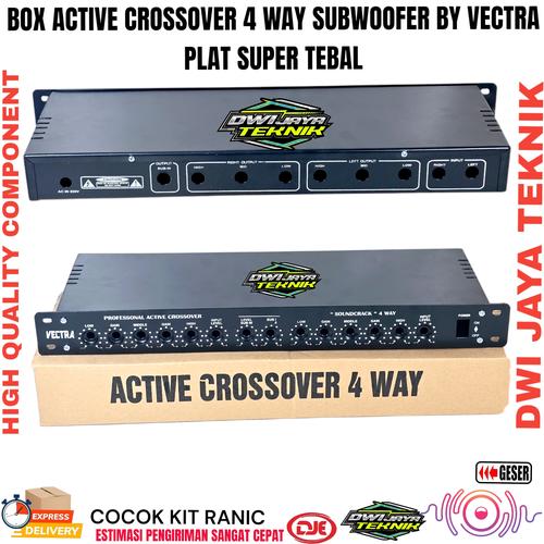 Jual Box Crossover 4 way Plus Subwoofer By Vectra Cocok Untuk Kit Ranic ...