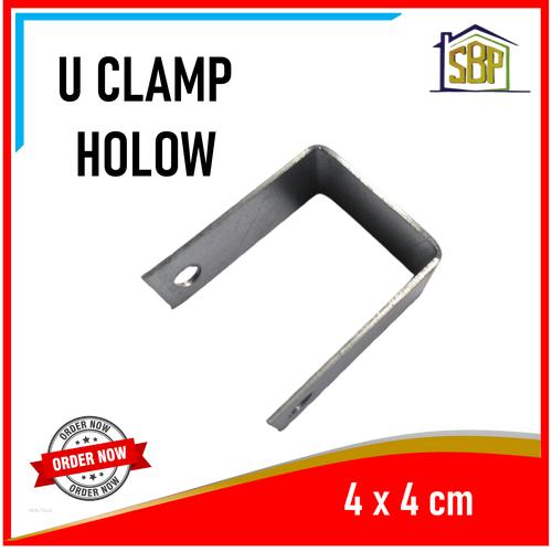 Jual U Clamp Holow 4x4 Isi 100 Pcs Galvanis Holo 4 x 4 Cm Hollow Plafon ...