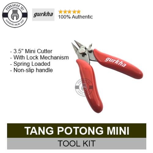 Jual Authentic Gurkha Mini Wire Cutter 3.5 Inch | tang potong kawat ...