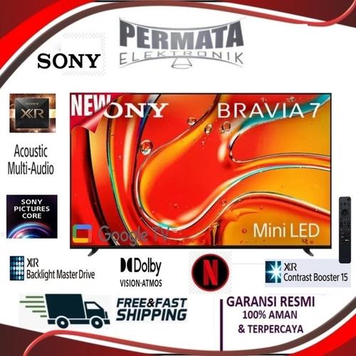 Promo SONY BRAVIA 7 K-85XR70 / XR70 Mini Led Google TV 4K UHD 85 inch ...