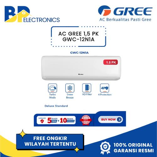 Jual GREE AC DELUXE STANDARD N1A Series - 1,5PK - GWC-12N1A GWC12N1A ...