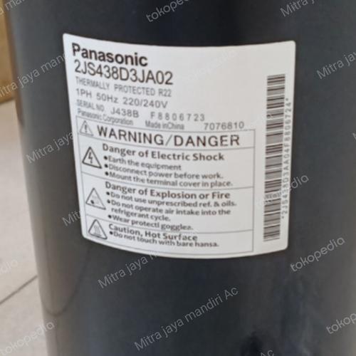 Jual Compressor Panasonic 2JS438 (2,5PK)R22 - Jakarta Barat - Mitra ...