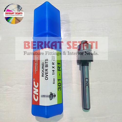 Jual Mata Router untuk Edging R1 (1mm) ROUND OVER BITS Trimmer Profil ...