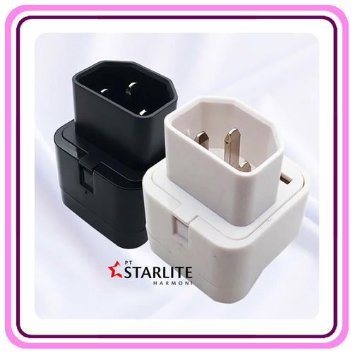 Jual UPS PDU Komputer Colokan Listrik Universal C14 Male to C13 - IEC ...