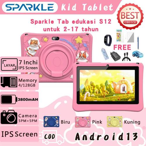 Promo Tablet Antiradiasi anak/Tablet Anak S12 / Tablet Belajar Anak ...