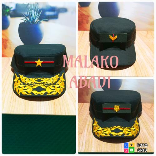 Jual Topi pet pdh tni ad topi komando tni ad wajib baca deskripsi ...