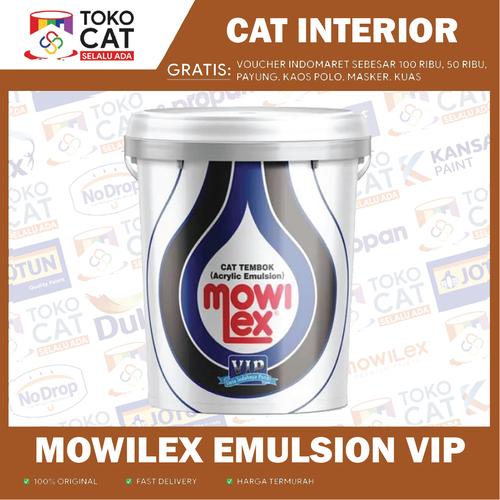 Jual Cat Tembok Interior | MOWILEX EMULSION VIP PUTIH PRIMA E1000 ...