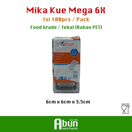 Jual Mika Kue Transparant 6X / Klepon (Mega) Isi 100pcs - Jakarta ...