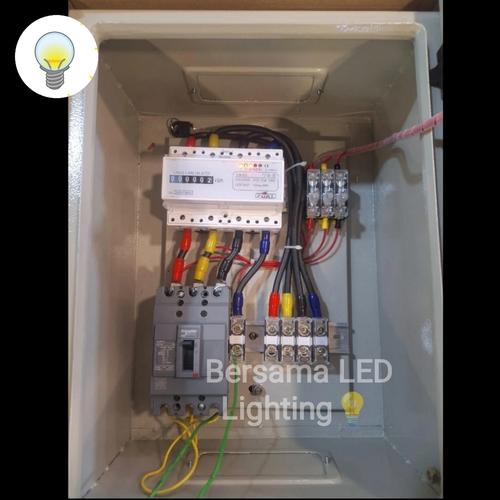 Jual panel Kwh meter 100Ampere / Mccb 3phase / PANEL KWH METER MAX 100A ...