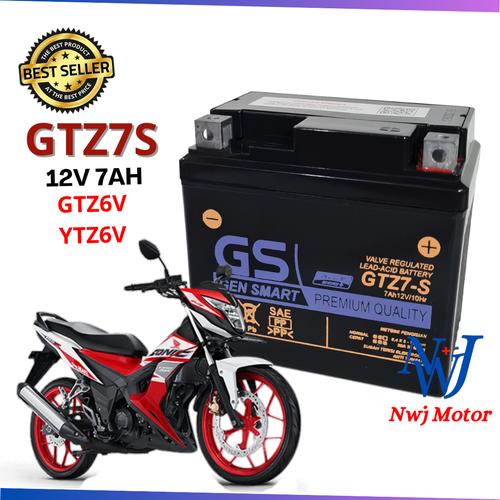 Jual Aki Motor Honda Sonic 125 Sonic 150 GTZ7S GTZ6S YTZ7S GS MF Aki ...