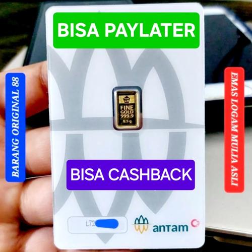 Jual BUKA 24 JAM TAHUN BARU JAKARTA SIAP ANTAR 100% ASLI EMAS ANTAM 0.5 ...