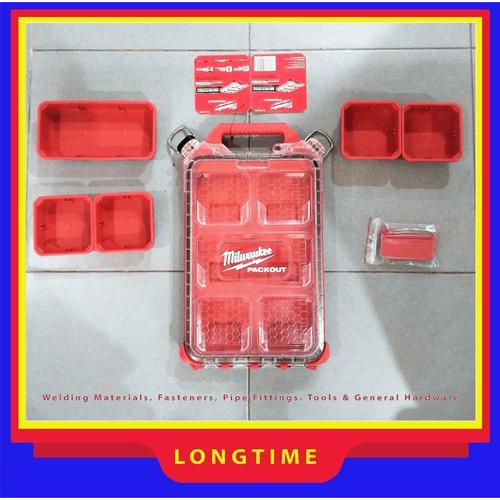 Jual Milwaukee 48-22-8436 Packout Low Profile Compact Organizer Slim ...