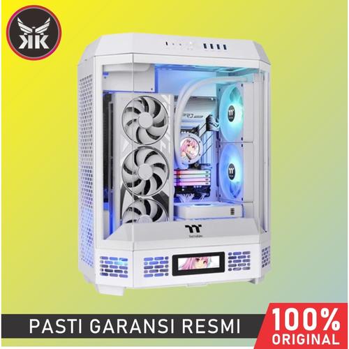 Jual THERMALTAKE THE TOWER 600 SNOW MID TOWER BTF PC CASE CASING GAMING CHASSIS - BLACK - Kota ...