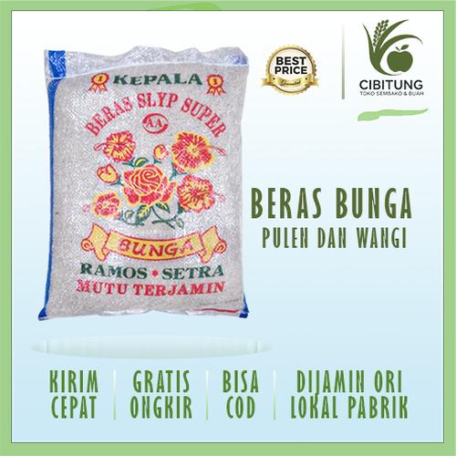 Jual Kemasan 5kg Beras bunga beras pulen - Toko Sembako Cibitung - 1kg ...