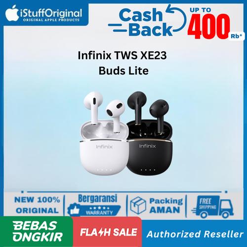 Promo Infinix TWS XE23 Buds Lite True Wireless Stereo Resmi - Black ...