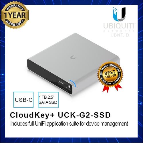 Jual UBIQUITI CloudKey+ UCK-G2-SSD Compact UniFi Console with a preinstalled 1 TB SSD designed ...