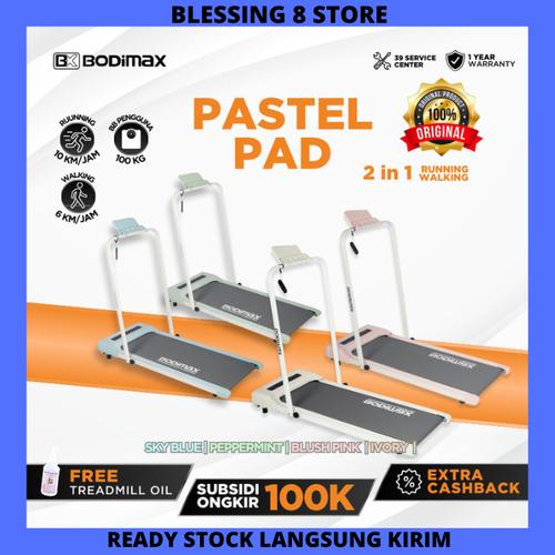 Jual Bodimax Pastel Pad Treadmill Running Pad Pastel 2 In 1 Treadmill ...