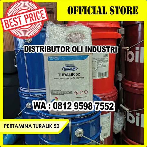 Jual PERTAMINA TURALIK 52 ( Oli Hidrolik Industri - ISO VG 68 ) - Kota ...