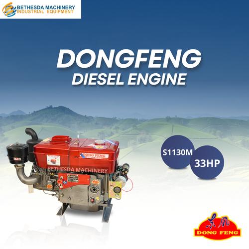 Jual Mesin Diesel Penggerak Stater 33 HP / 33 PK Dongfeng Engine S 1130 ...