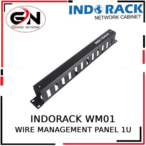 Jual INDORACK WM01 WIRE MANAGEMENT PANEL 1U - Jakarta Pusat - Gudang ...