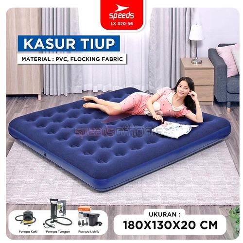 Jual SPEEDS Kasur Angin Single / Double Dewasa Matras Angin Tiup 020-23 ...