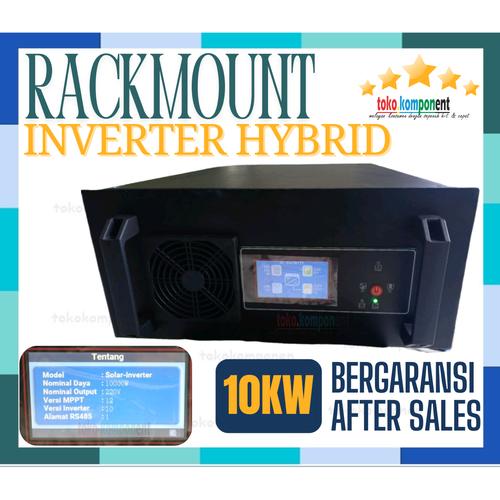 Jual Inverter Touch Screen UPS Rack Mount 48V 10kW OffGrid hybrid mode ...