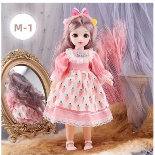 Jual Mainan Anak Boneka BJD Doll 30cm Cute DIY Girls Gift Boneka barbie ...