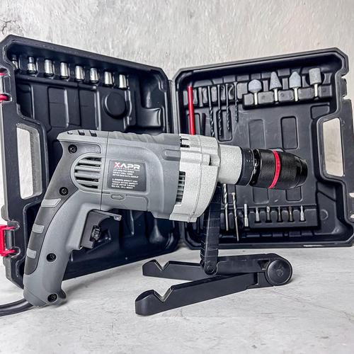Jual APR Bor Impact Drill 13mm AP08 Pro Series Beton Besi Kayu Sekrup ...