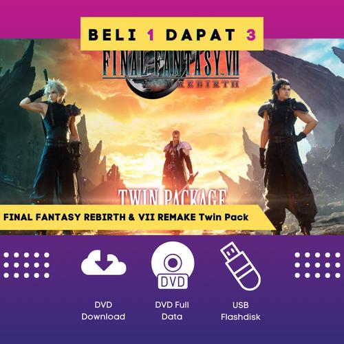 Jual FINAL FANTASY REBIRTH & VII REMAKE Twin Pack | Game PC Original ...