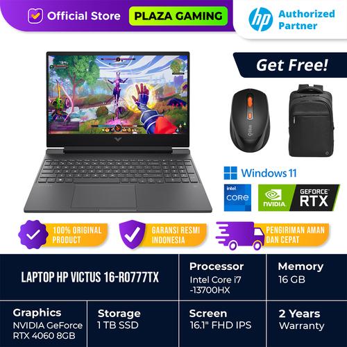 Promo Laptop HP Victus 16-r0777TX i7-13700HX 16GB 1TB SSD RTX4060 8GB ...