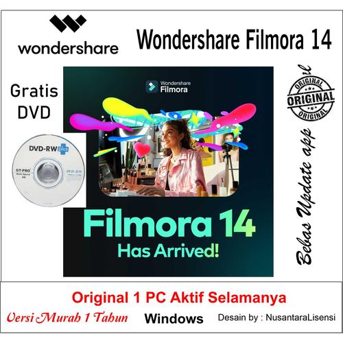 Promo Filmora Perpetual Plan Wondershare - WIN - Kab. Bekasi ...