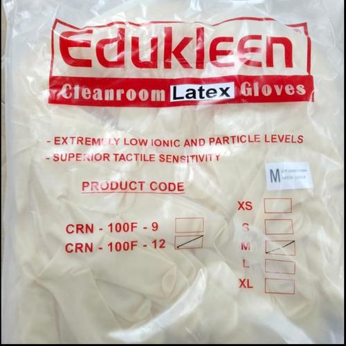 Jual Edukleen Cleanroom Latex Gloves (Textured) 12" | Sarung Tangan Latex - Kota Batam ...