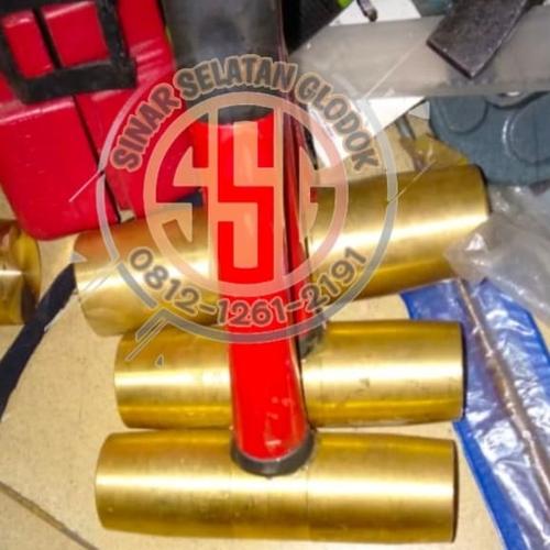 Jual Non Sparking Brass Hammer Copper Hammer 4 Lbs - Palu Kuningan Palu ...