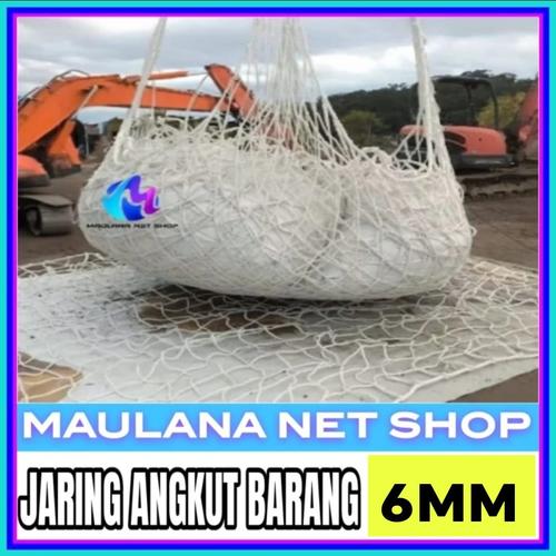 Jual Jaring angkat barang berat cargo bahan nilon tebal 6mm 8mm 10mm ...