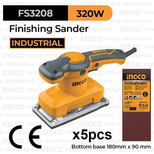 Jual Finishing Sander (180×90 mm) INGCO FS3208 - Mesin Amplas Model ...