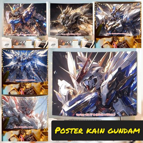 Jual GM - POSTER KAIN DINDING | BACKGROUND KAIN | POSTER KAIN KARTUN ...