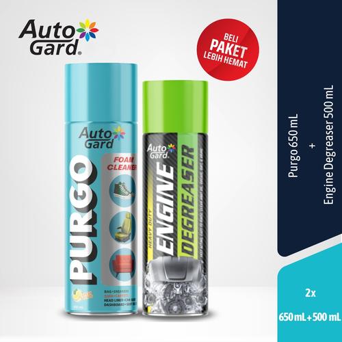 Promo AutoGard [BUNDLE] Purgo Foam Cleaner 650 mL + Engine Degreaser ...