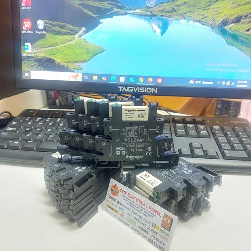 Jual Relay Schneider RSL1AB4BD 24VDC + Socket LED Schneider RSLZVA1 ...