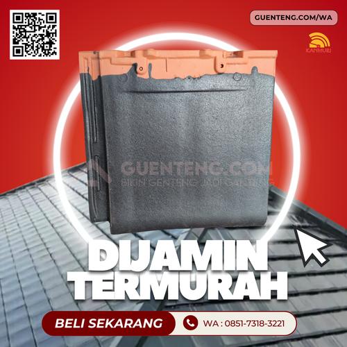 Jual Genteng Keramik Full Flat Datar Kanmuri Warna Onyx Black - Kota Tangerang - Guenteng Trx ...